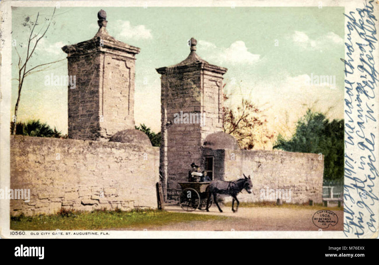 The Old City Gate is a historical landmark, marking a significant point ...