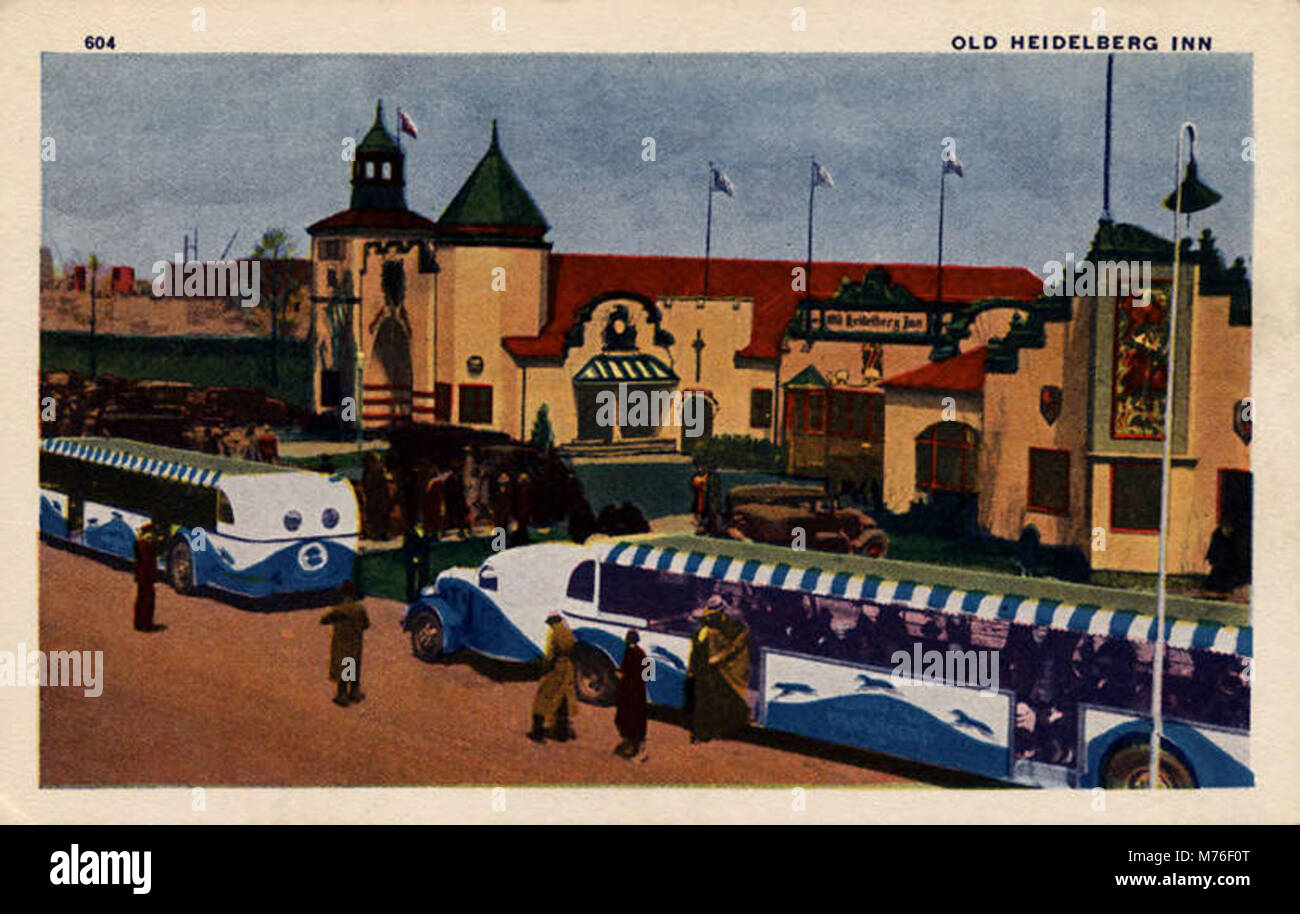 This image shows the Old Heidelberg Inn, a historic inn likely located ...