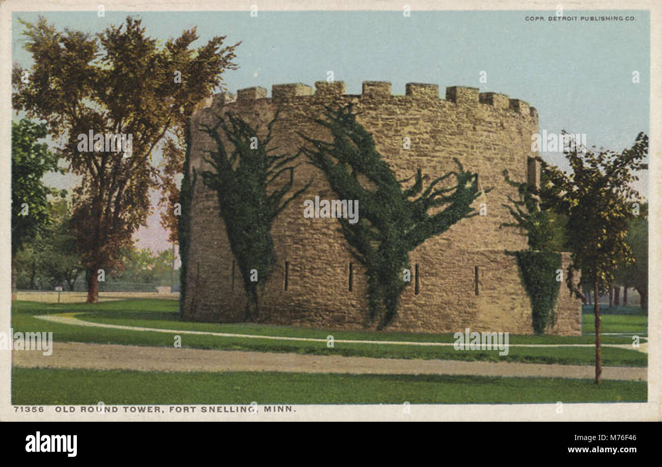 A photograph of the Old Round Tower, a historic structure known for its ...