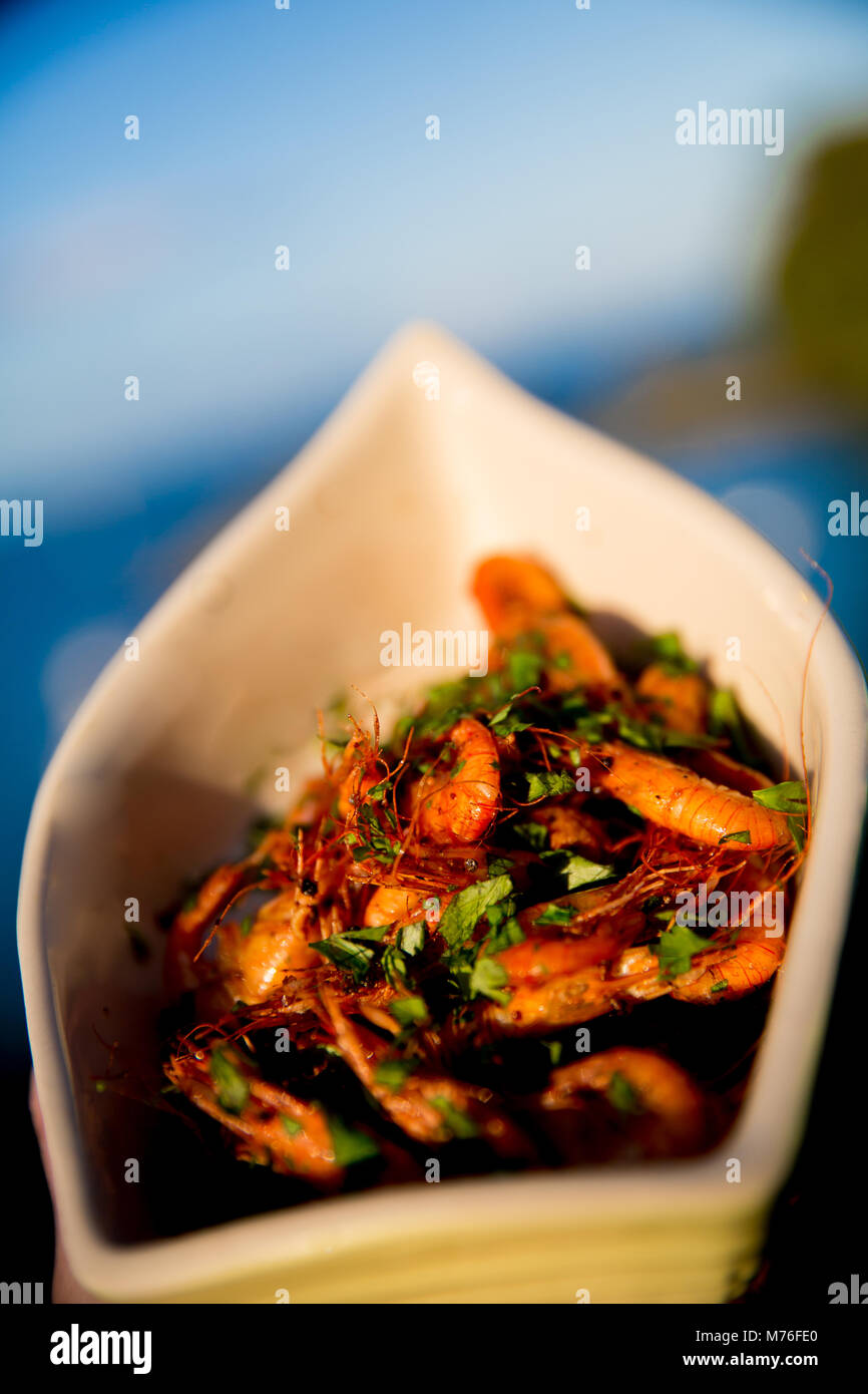 Prawns cooked straight from the sea hi-res stock photography and images ...