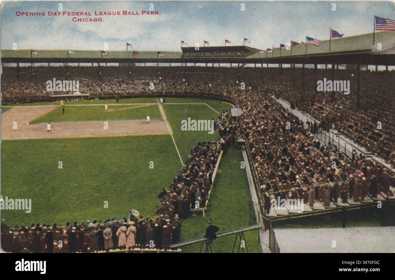 The photograph captures the excitement and energy of Opening Day at the ...