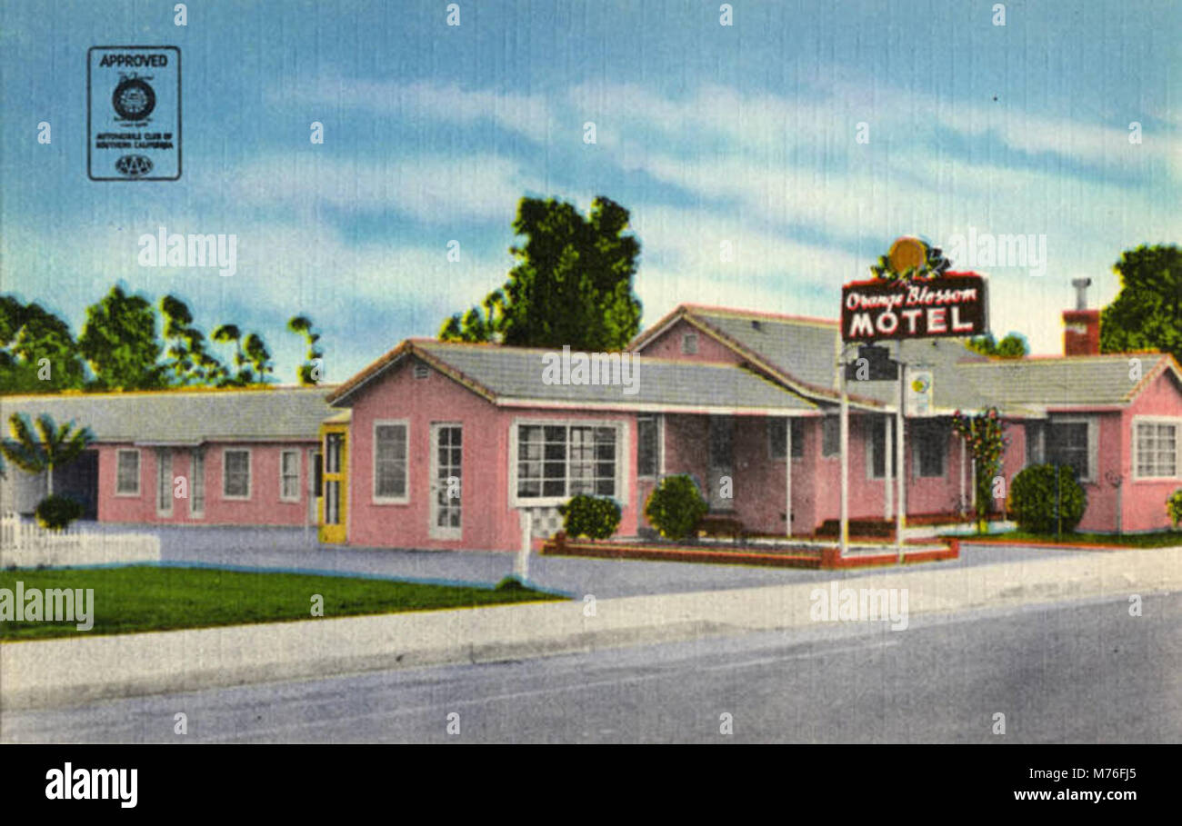 The Orange Blossom Motel, a mid-20th century roadside motel, was known ...