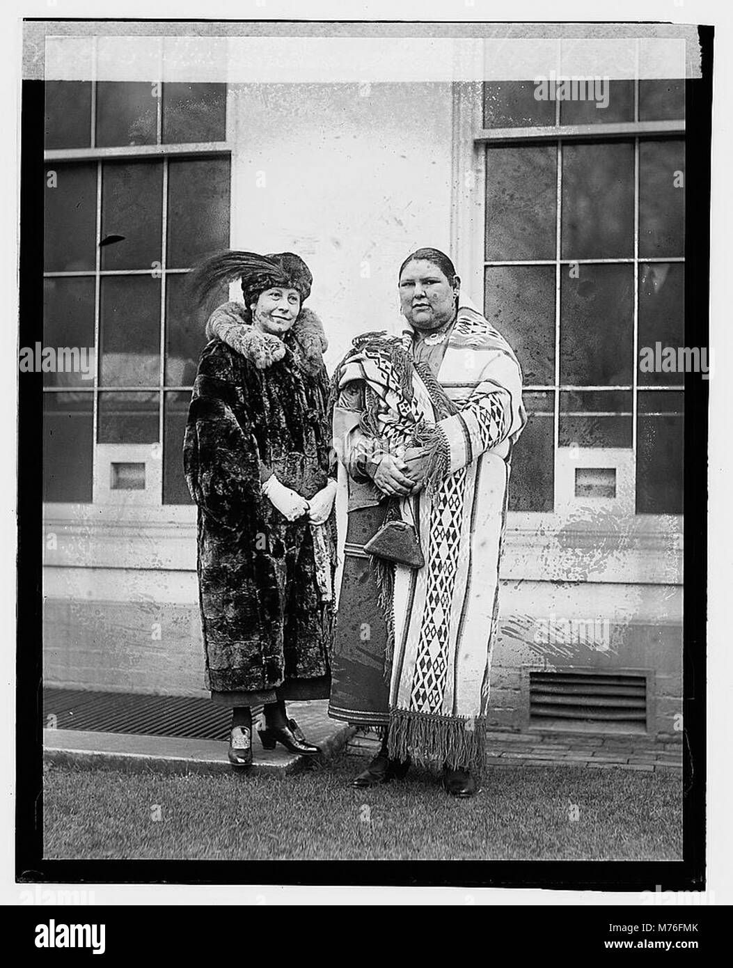 Photograph of the Osage Indians, captured on January 10, 1923. The ...