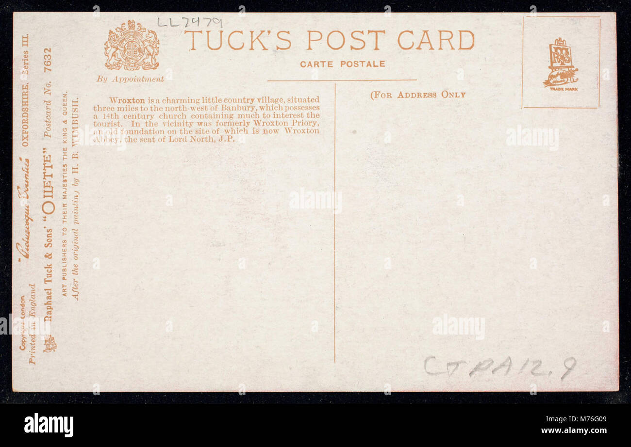 A photograph of Wroxton Village in Oxfordshire, showing its rural ...