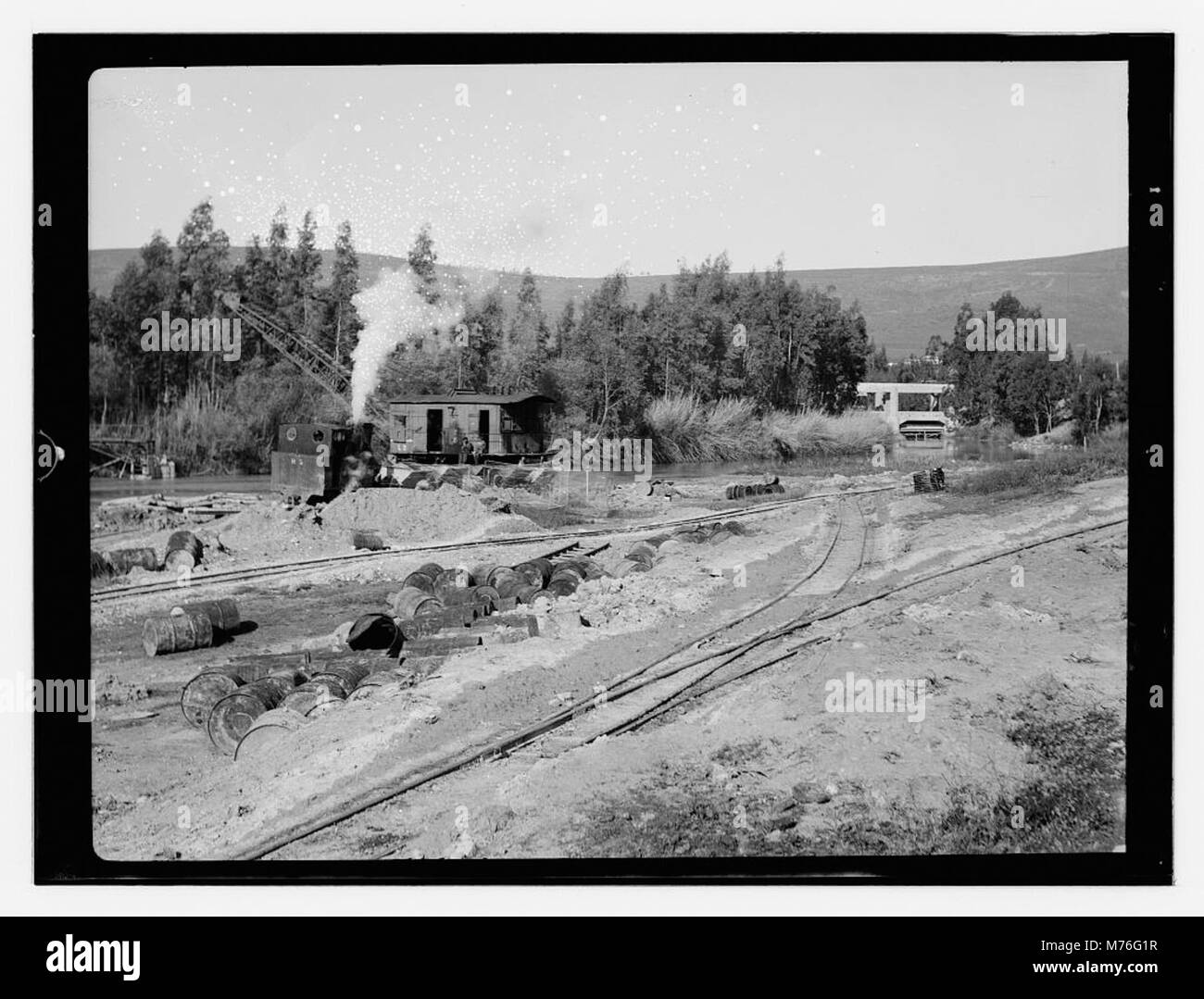 The Palestine Electric Corporation (P.E.C.) Rutenberg plant, a ...