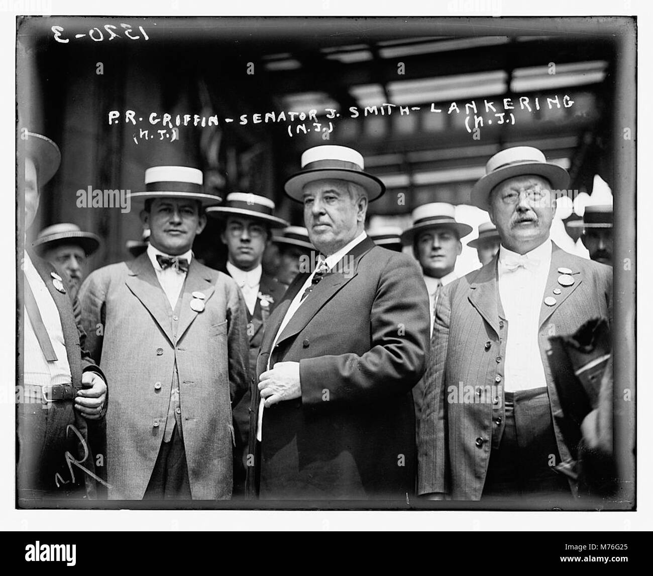 This image shows Senator J.S. Smith of New Jersey, photographed in the ...