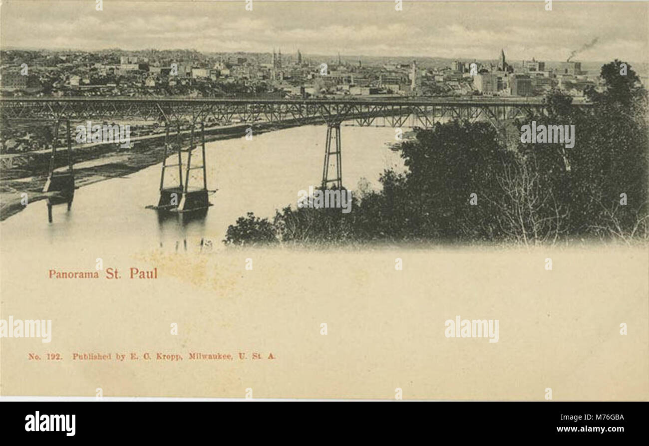 This image provides a panoramic view of St. Paul, offering a wide-angle ...