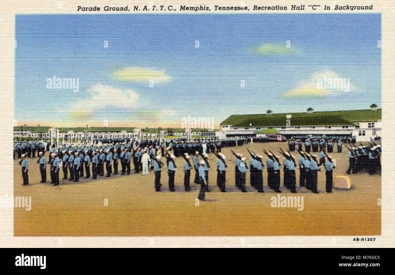 Photograph of the Parade Ground at the National Army Training Camp in ...