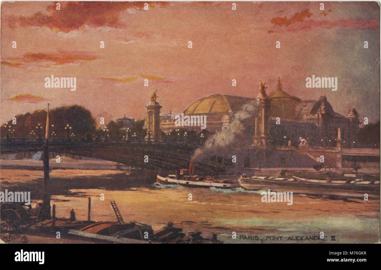 Pont Alexandre III in Paris, shown in this photograph, is one of the ...