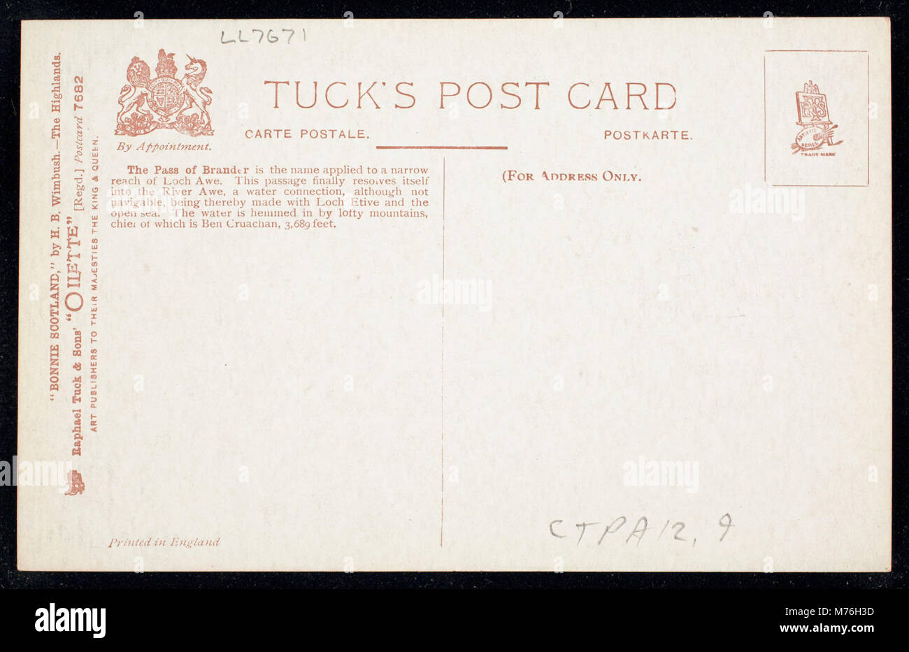 This image shows the Pass of Brander, a scenic mountain pass located in ...