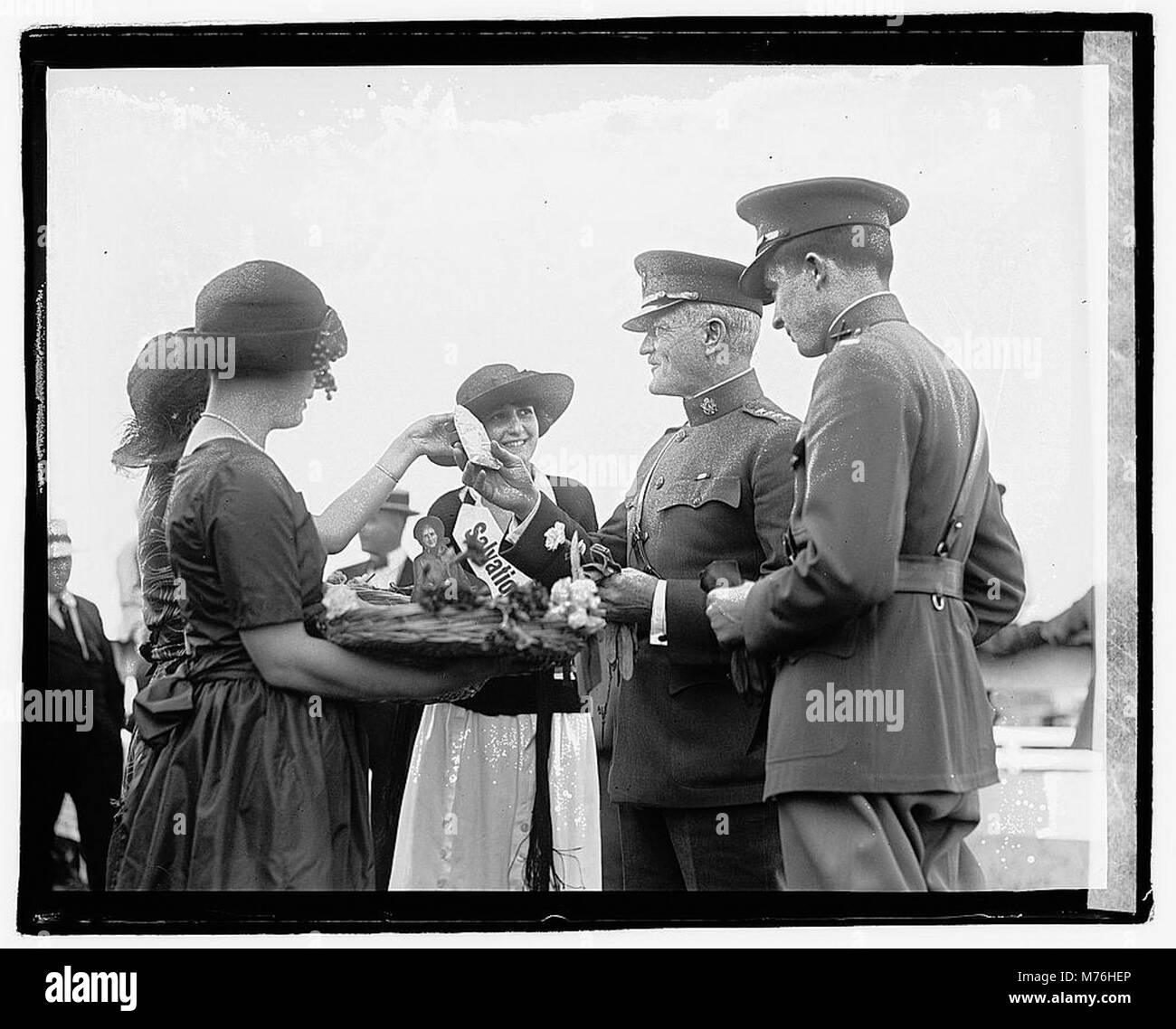A photograph of General John J. Pershing, taken on May 16, 1922 ...