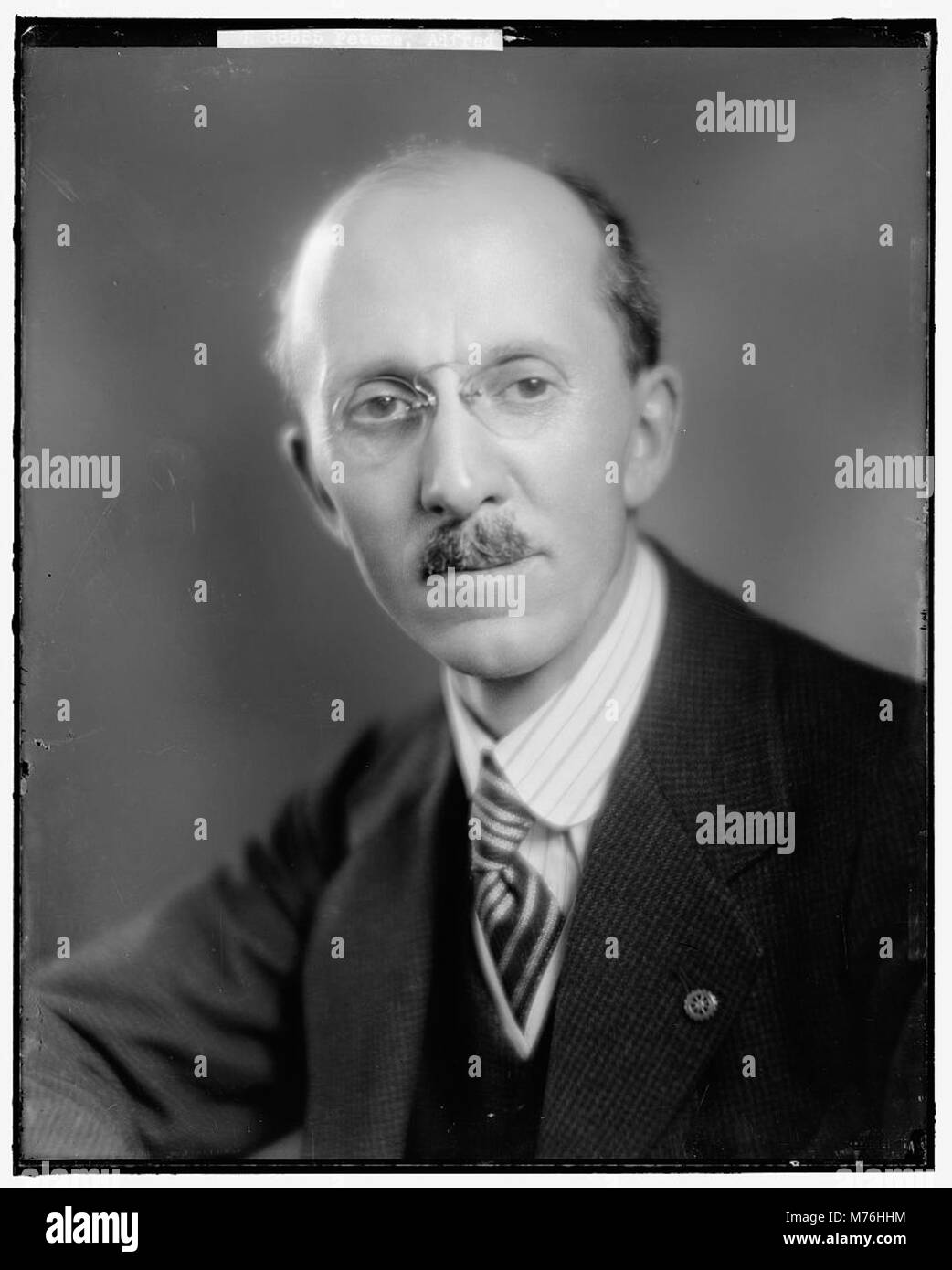 A portrait of Alfred Peters, a historical figure, captured in an 18th ...