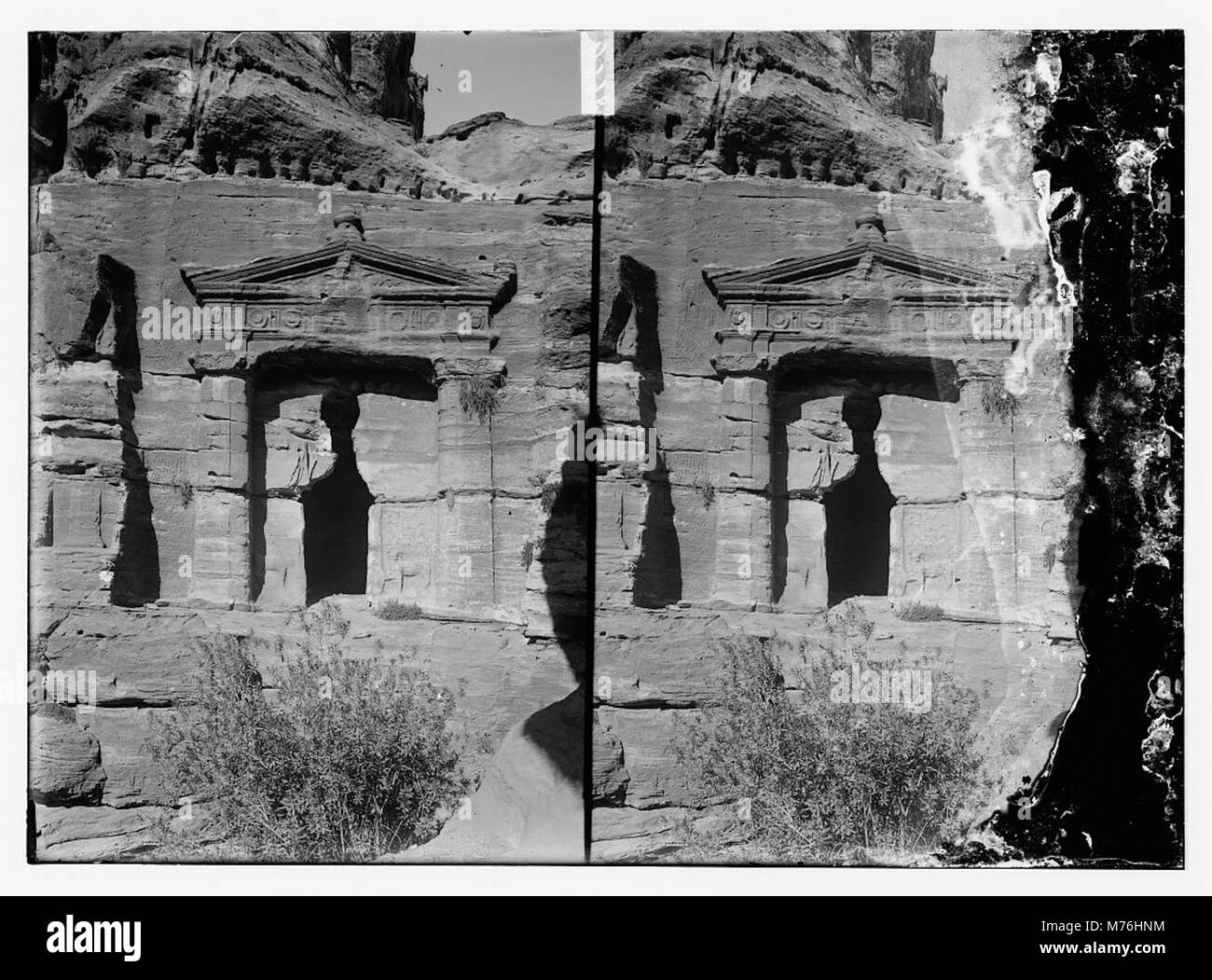 This image shows Petra, an ancient city in Jordan, known for its rock ...