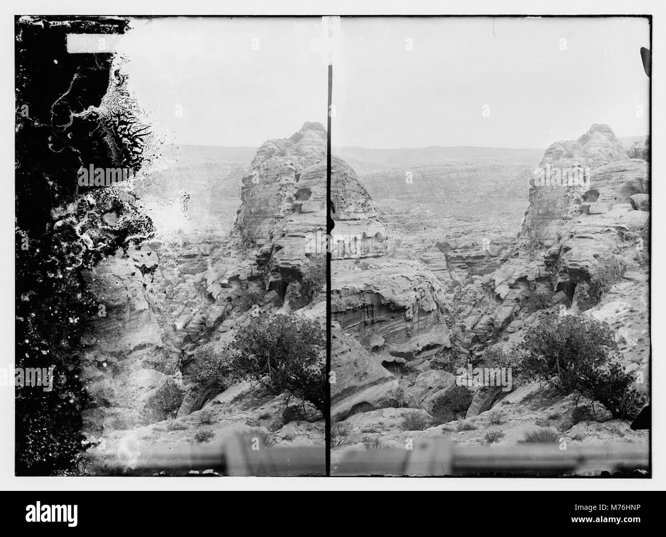 A photograph of Petra, the ancient archaeological site in Jordan, known ...