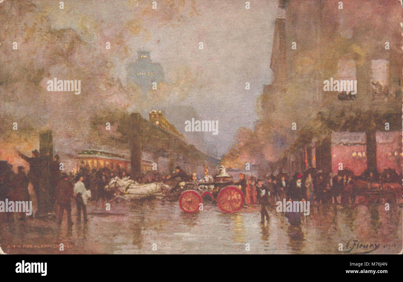 A 4-11 Fire Alarm, Chicago (NBY 416305 Stock Photo - Alamy