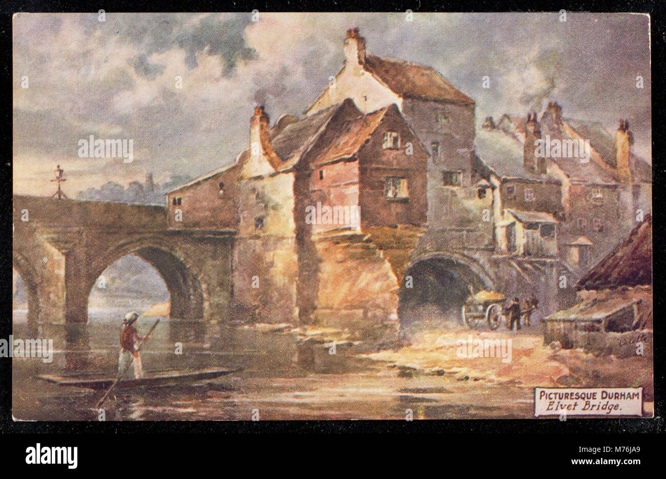 Elvet bridge old hi-res stock photography and images - Alamy