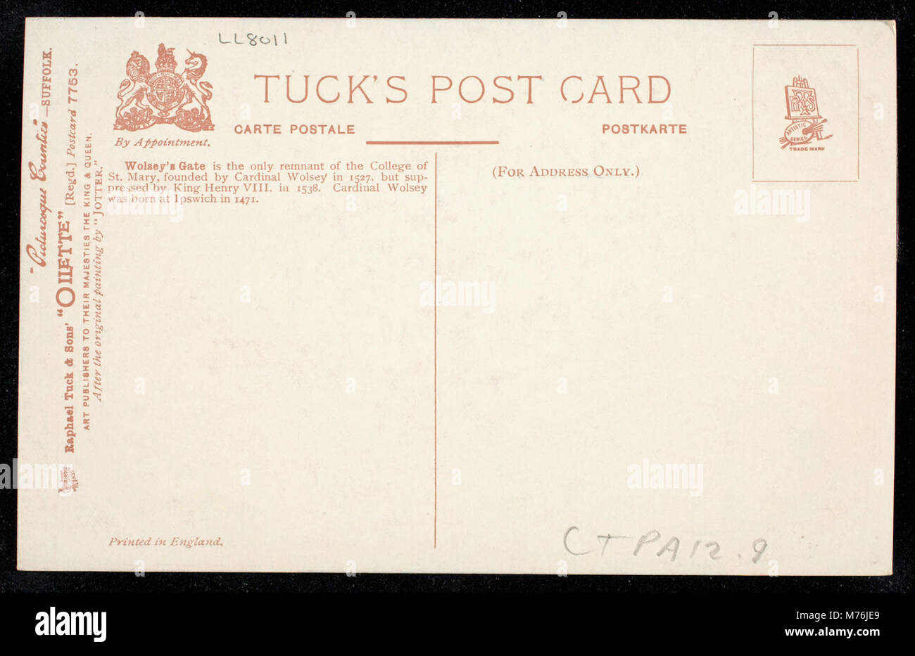 Wolseys Gate High Resolution Stock Photography and Images - Alamy