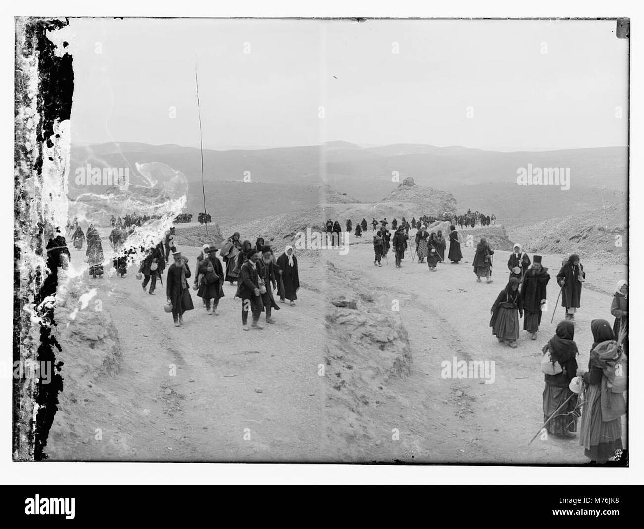 Pilgrims on the road hi-res stock photography and images - Alamy