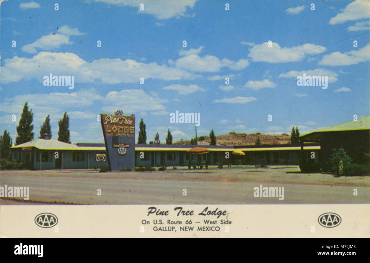 Pine Tree Lodge is a scenic location, possibly known for its natural ...