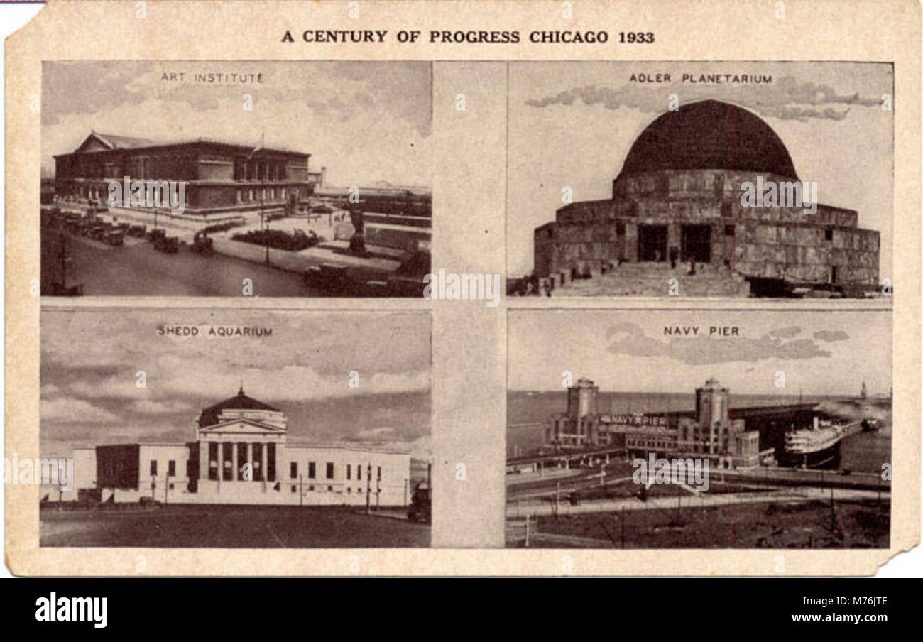 A Century of Progress World’s Fair, held in Chicago in 1933, showcased ...