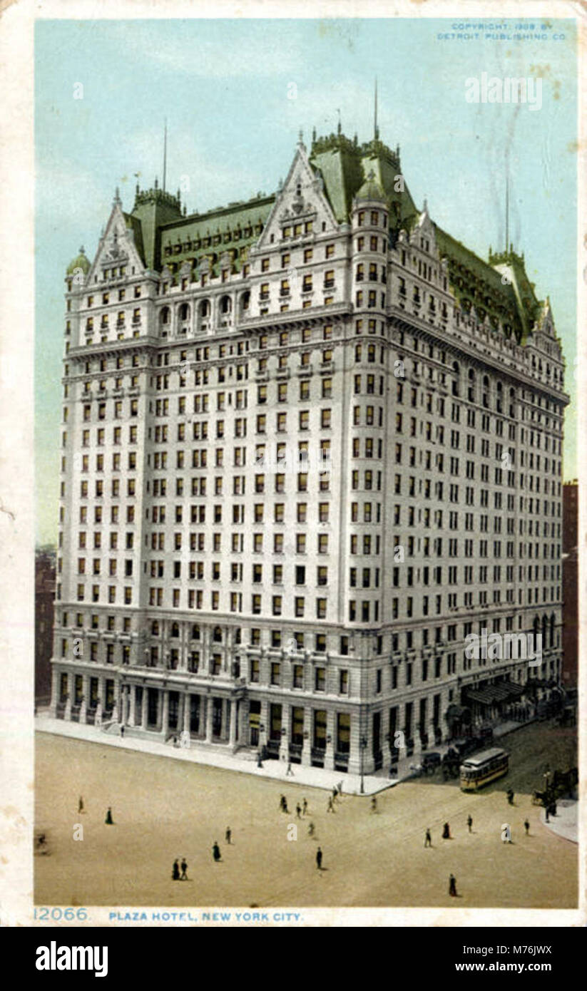 A photograph of the Plaza Hotel, showcasing its grand architecture and ...