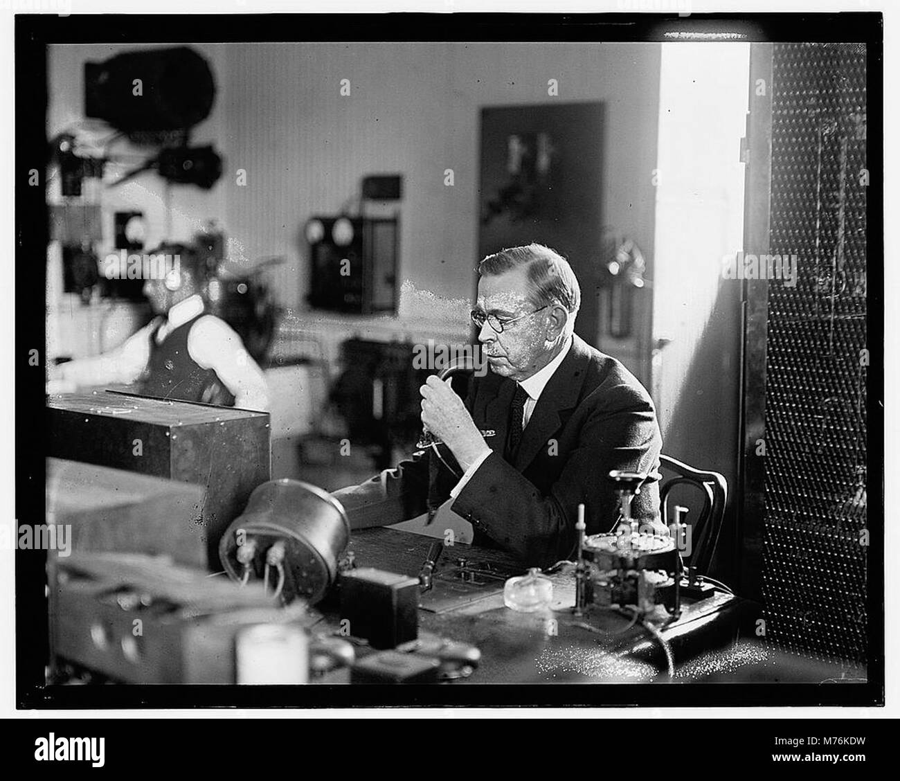 Post Master General Work tonight brodcasted by radio a message to the ...