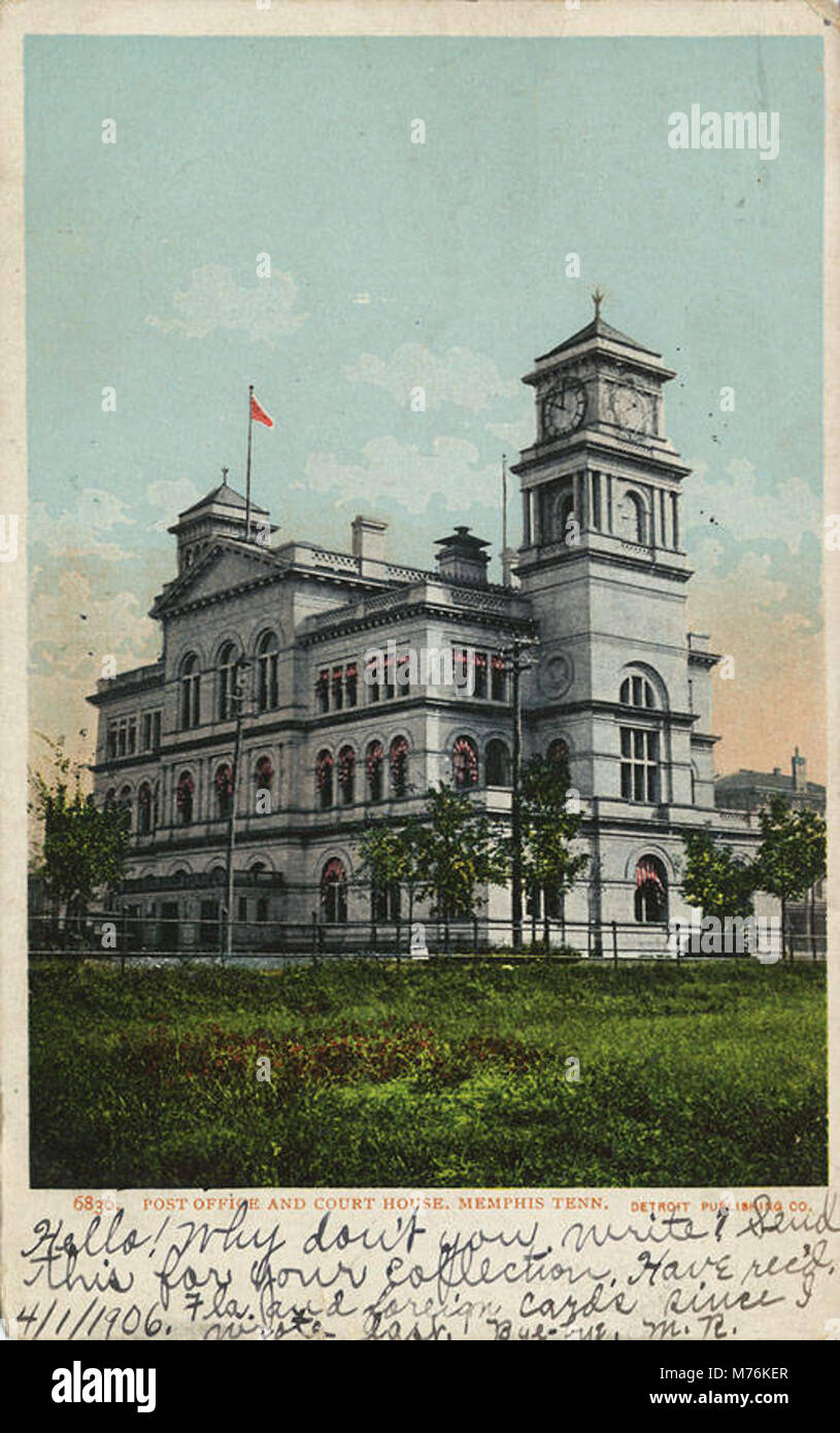 The Post Office and Court House in Memphis, Tennessee, is featured in ...