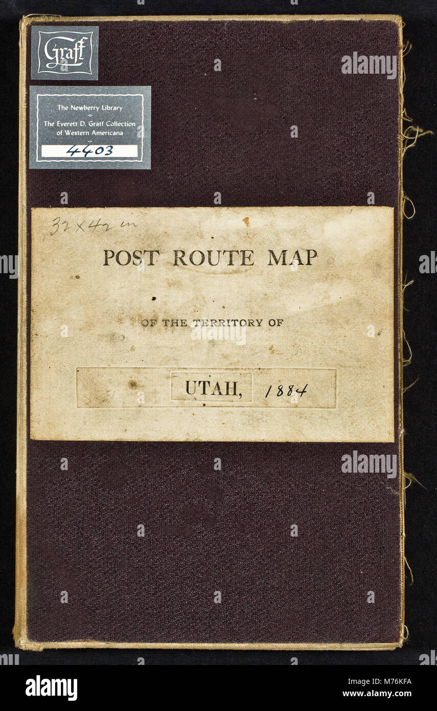 Vintage post route map hi-res stock photography and images - Alamy