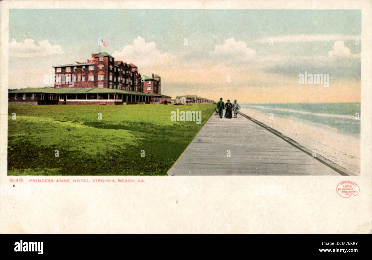 Princess Anne Hotel (NBY 429617 Stock Photo - Alamy
