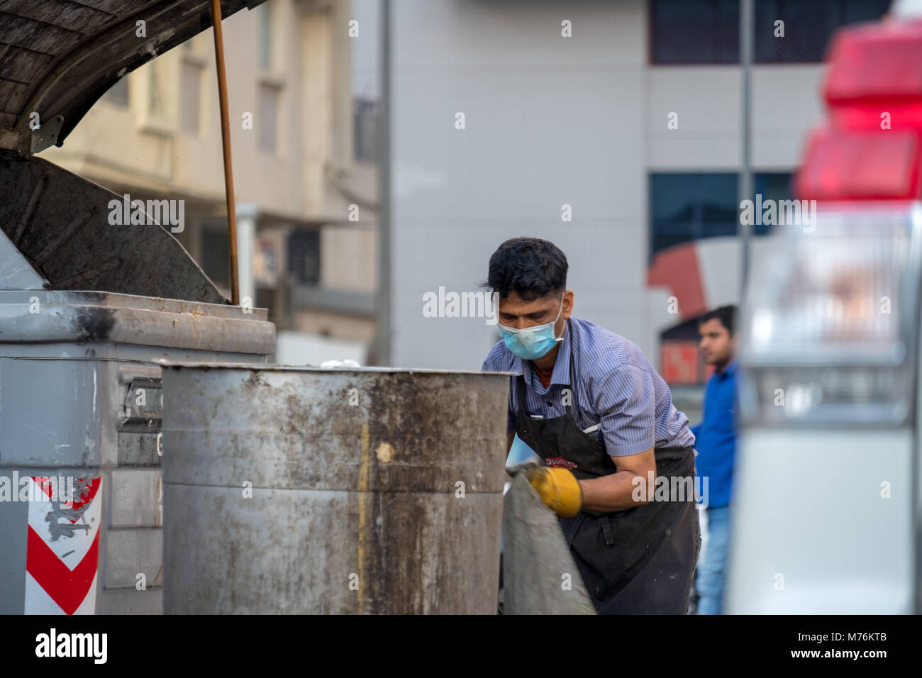 A man throwing garbage hi-res stock photography and images - Alamy