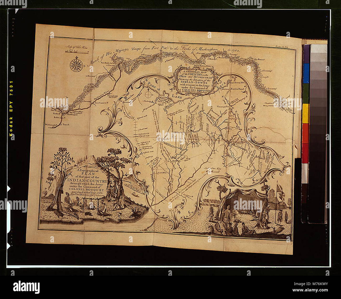 Ohio map 1700s hi-res stock photography and images - Alamy