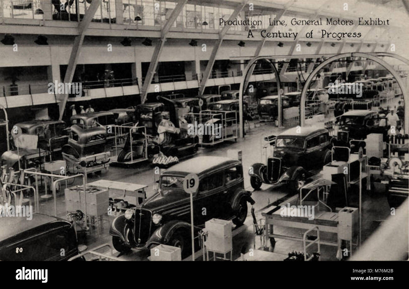 The General Motors Exhibit at the Century of Progress exposition ...