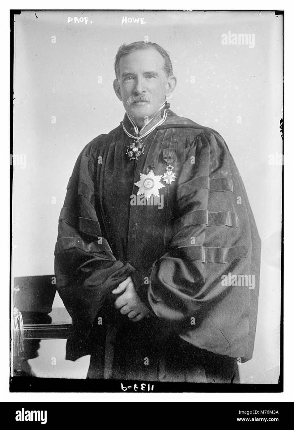 Professor Howe, captured in this portrait, signifies an important ...