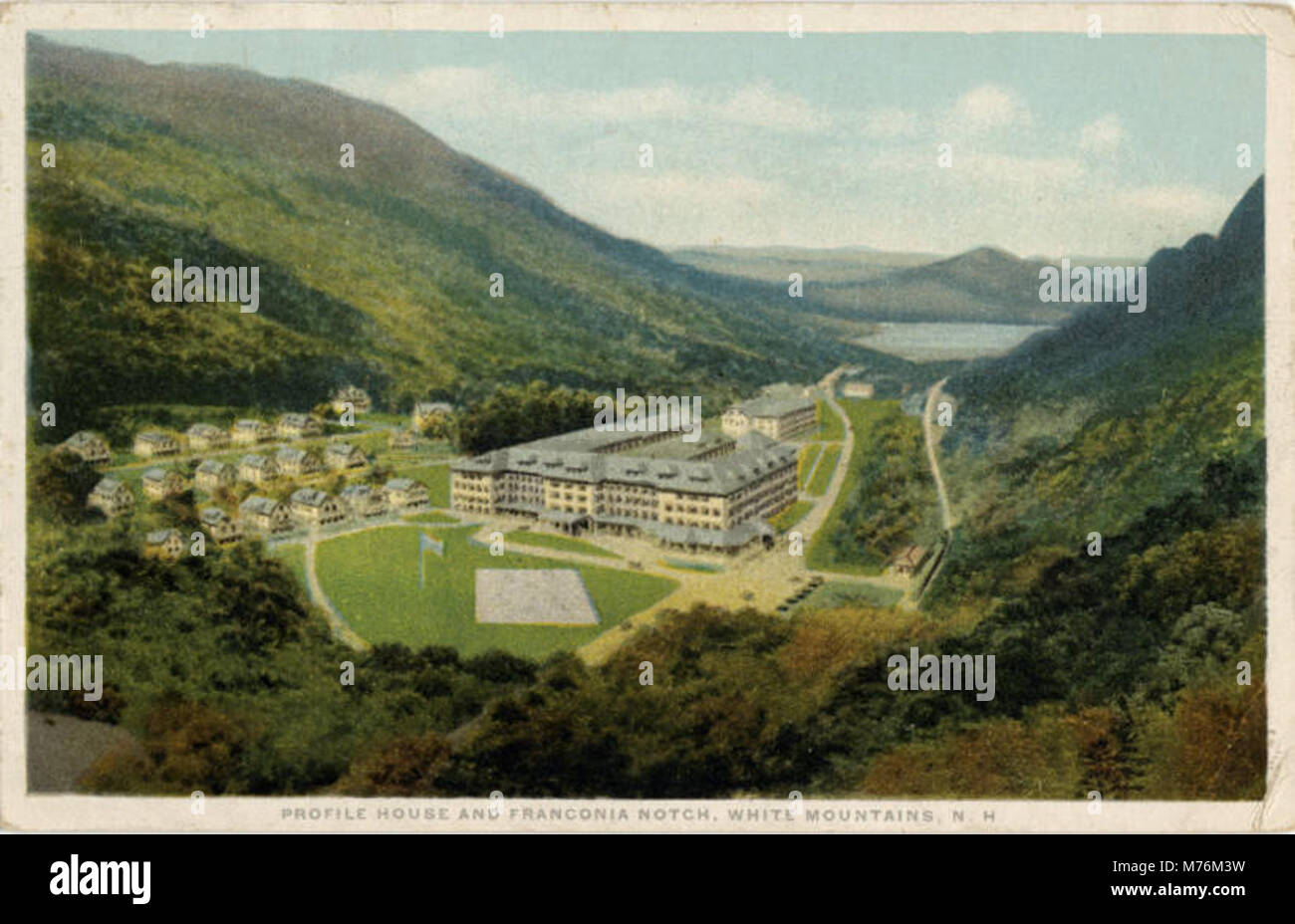 The Profile House, situated in Franconia Notch, New Hampshire, was an ...