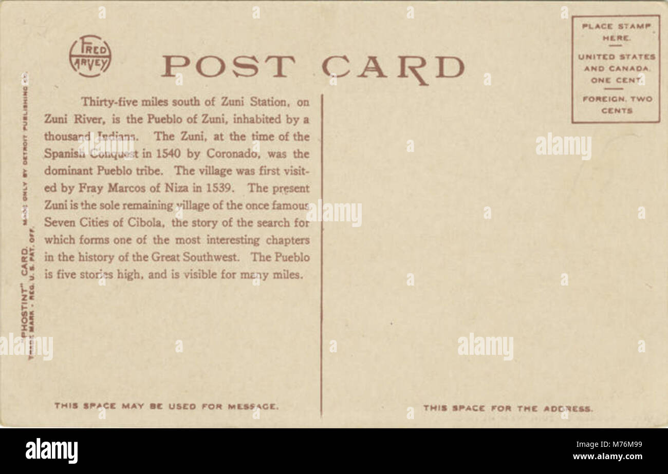 Zuni native american pueblo hi-res stock photography and images - Alamy