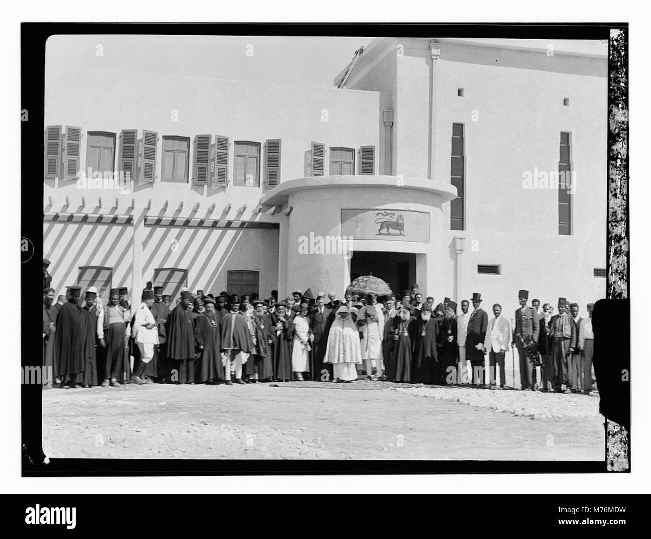 This image shows the Queen of Abyssinia (modern-day Ethiopia) on ...