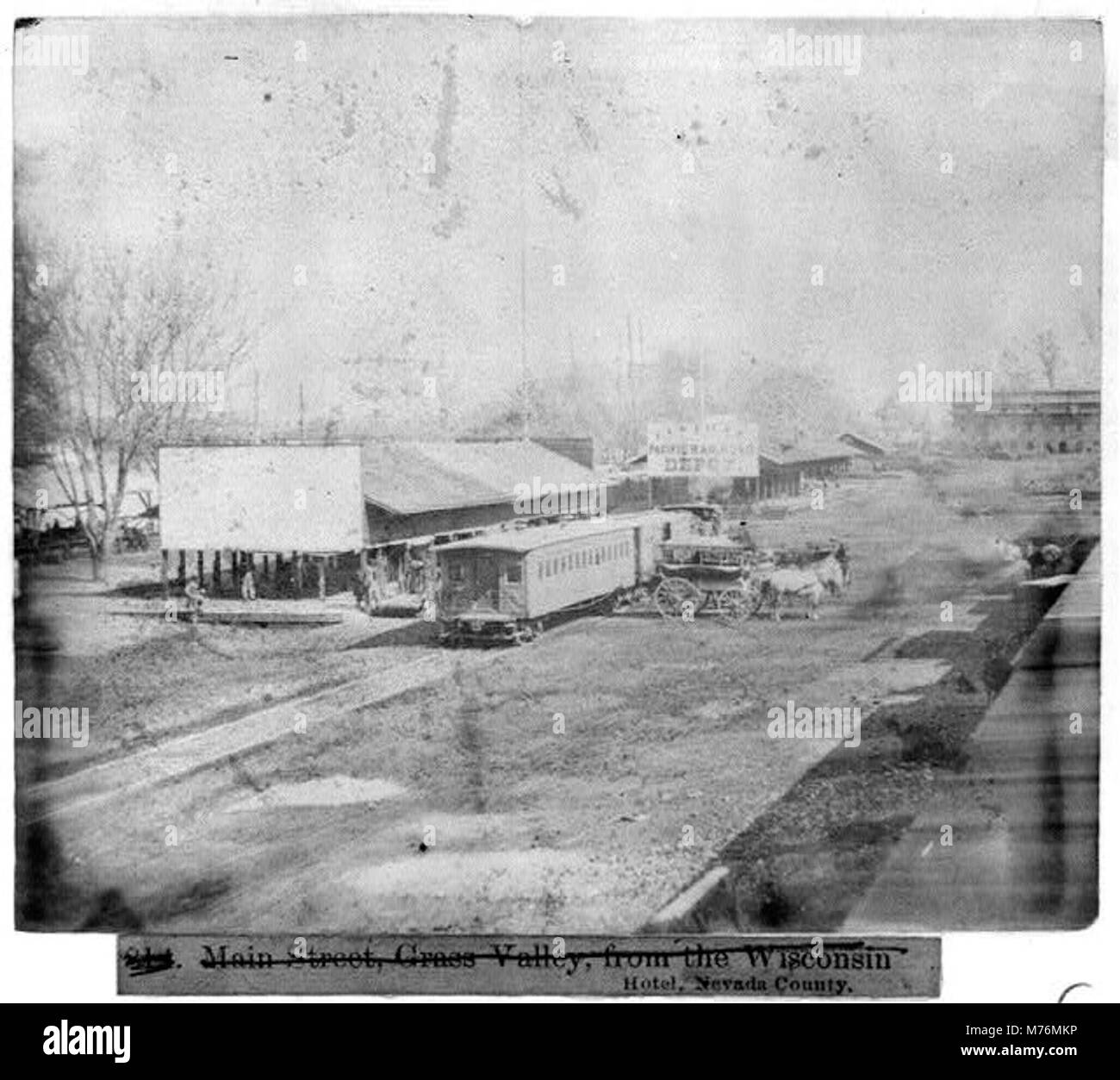 Old railroad depots hi-res stock photography and images - Alamy