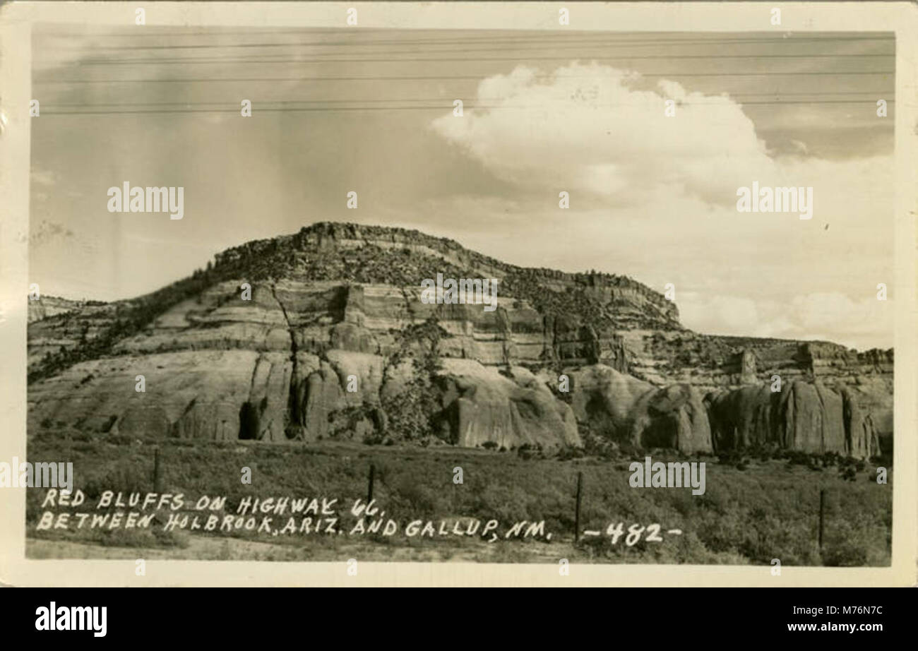A scenic photograph of Red Bluffs, highlighting the natural landscape ...