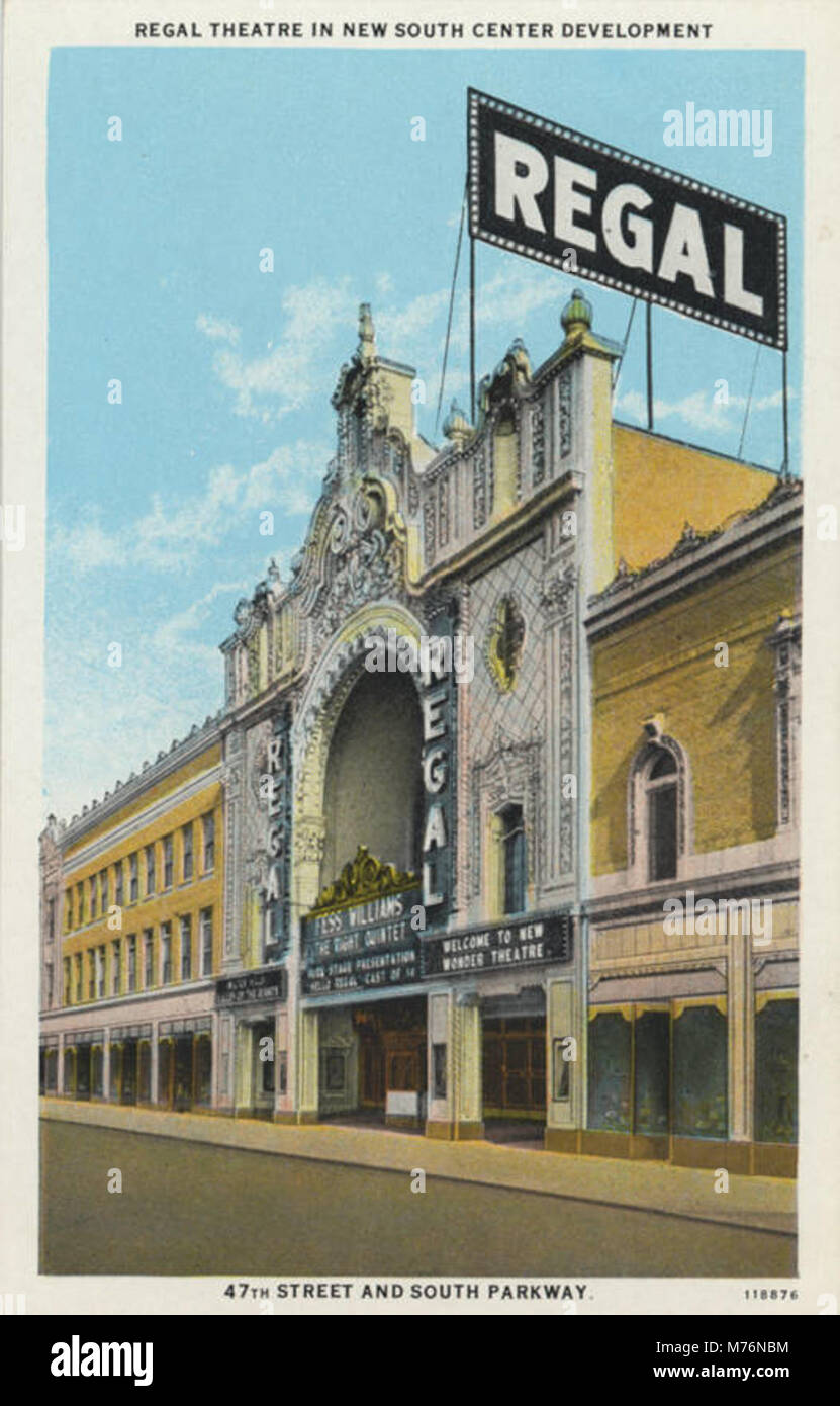 The Regal Theatre, part of the South Center Development at 47th Street ...