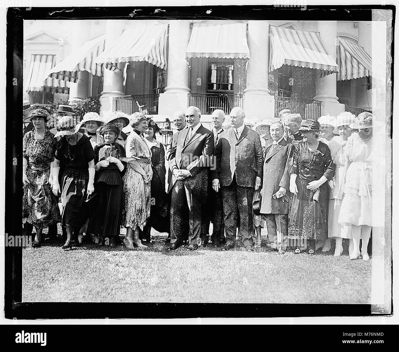 This photograph features the reunion of the 1981 class from the U.S ...