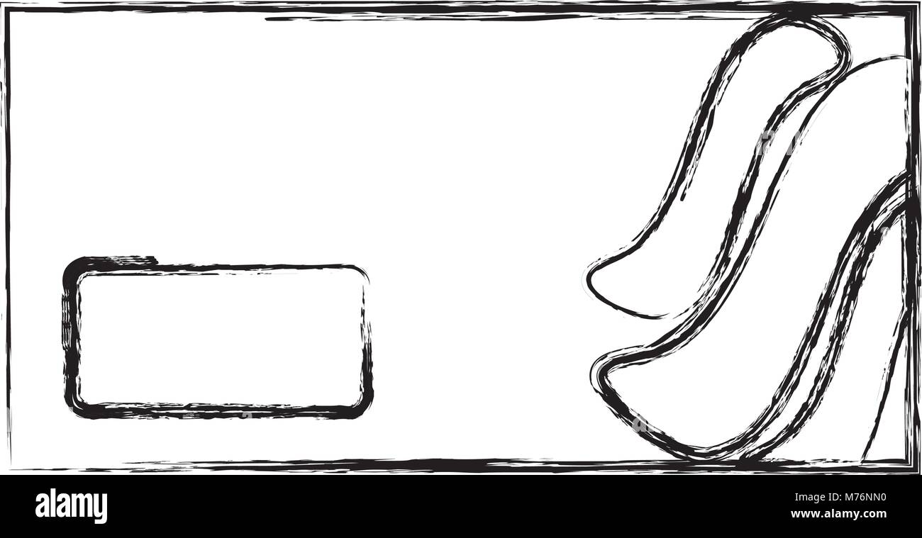 uncolored envelope with stripes design doodle over white background ...