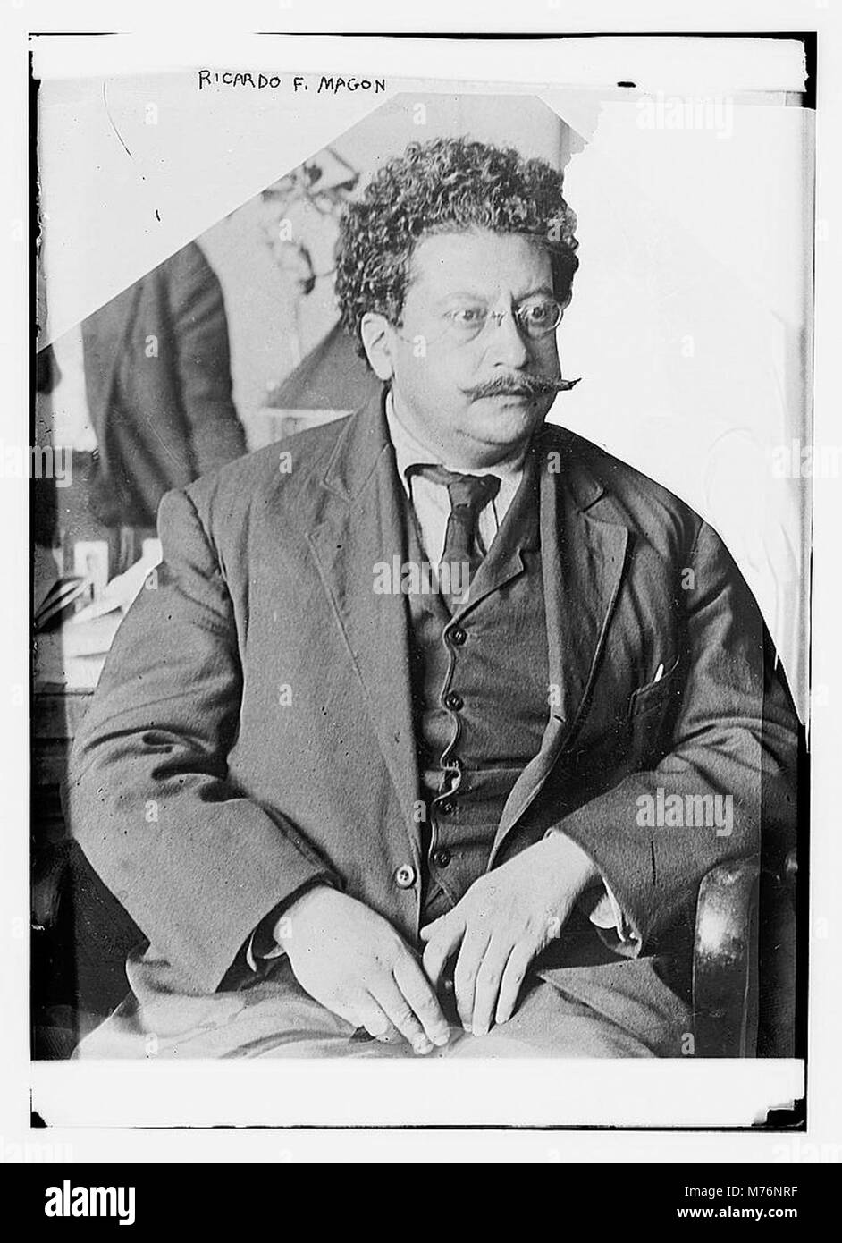 Ricardo F. Magon, a prominent Mexican journalist and activist, known ...