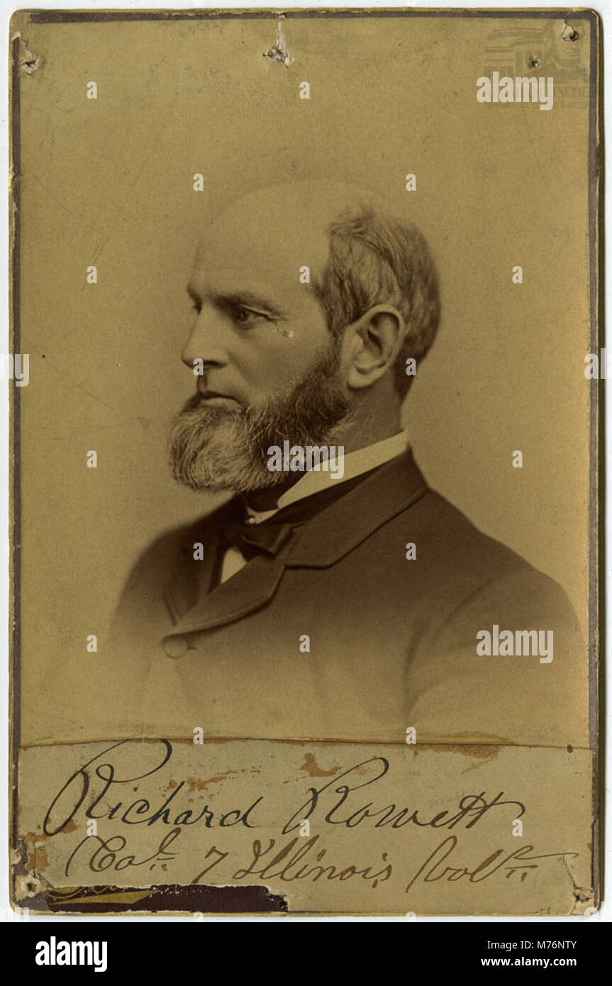 Portrait of Richard Rowett, an important figure in the history of ...