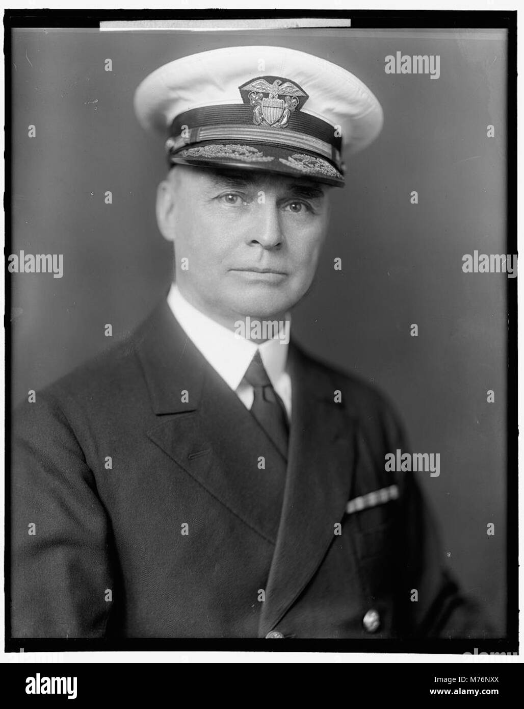 This image depicts Admiral Charles Riggs, a distinguished military ...