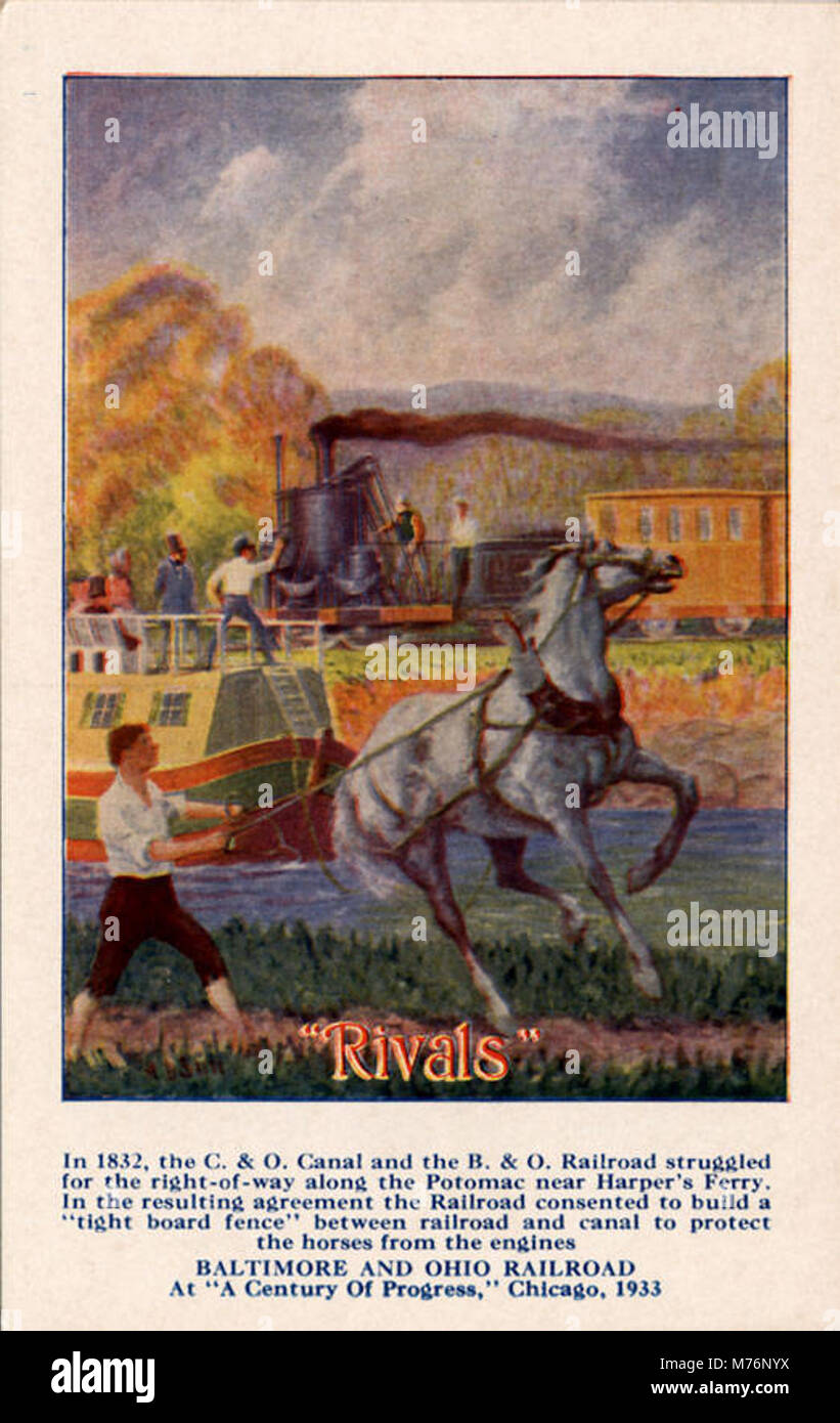 This image, titled 'Rivals,' captures the intense dynamic between two ...