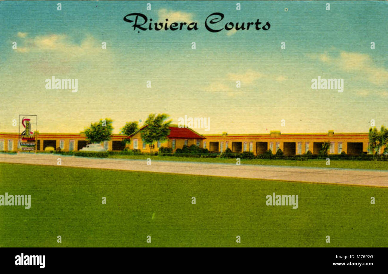 Riviera Courts, owned by Mr. and Mrs. Adam Ried, is a notable property ...