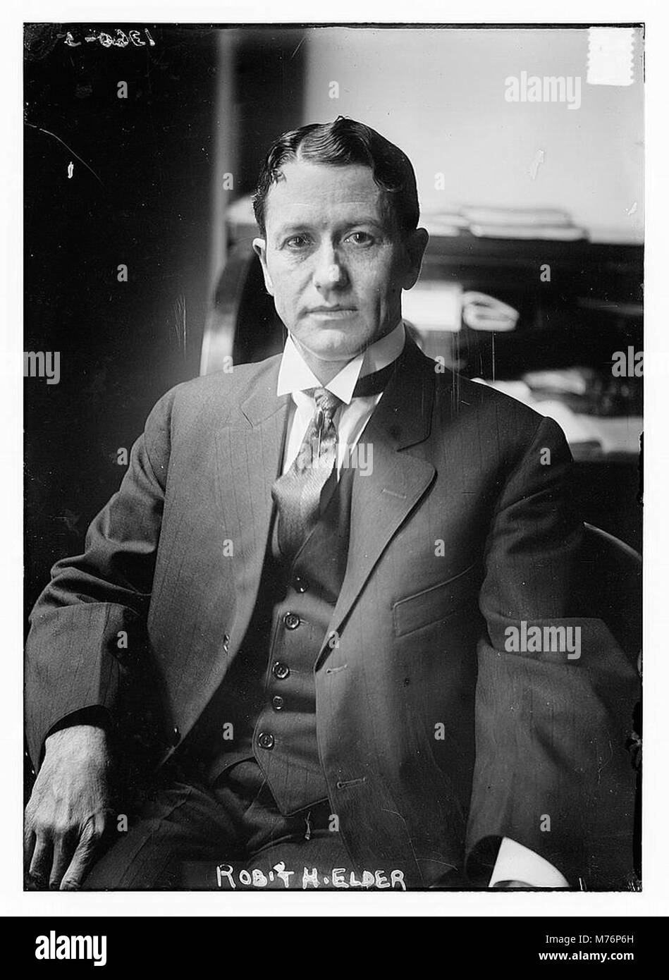 This portrait depicts Robert H. Elder, a notable figure in American ...