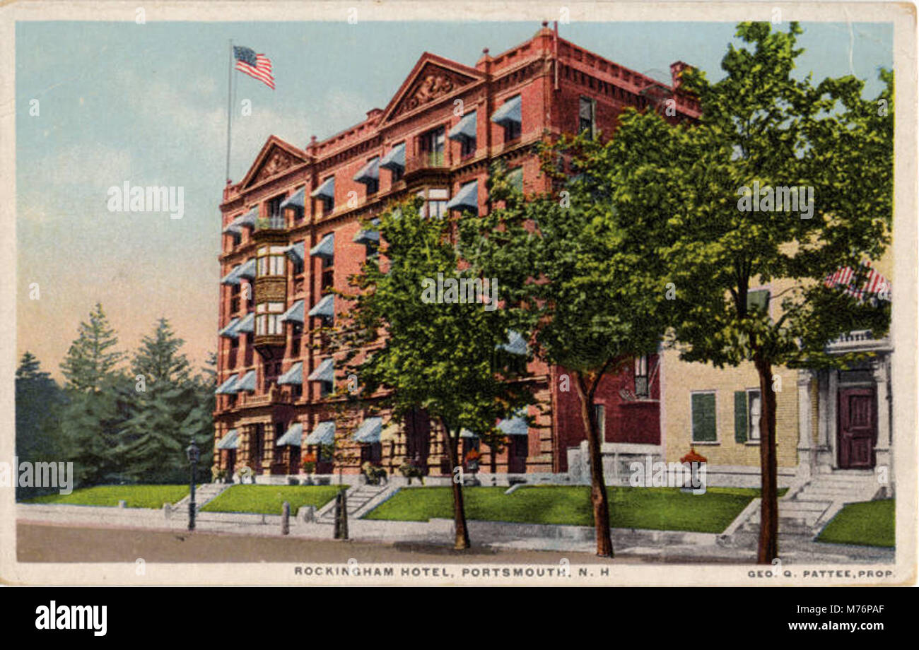 The Rockingham Hotel, an iconic establishment, photographed to showcase ...