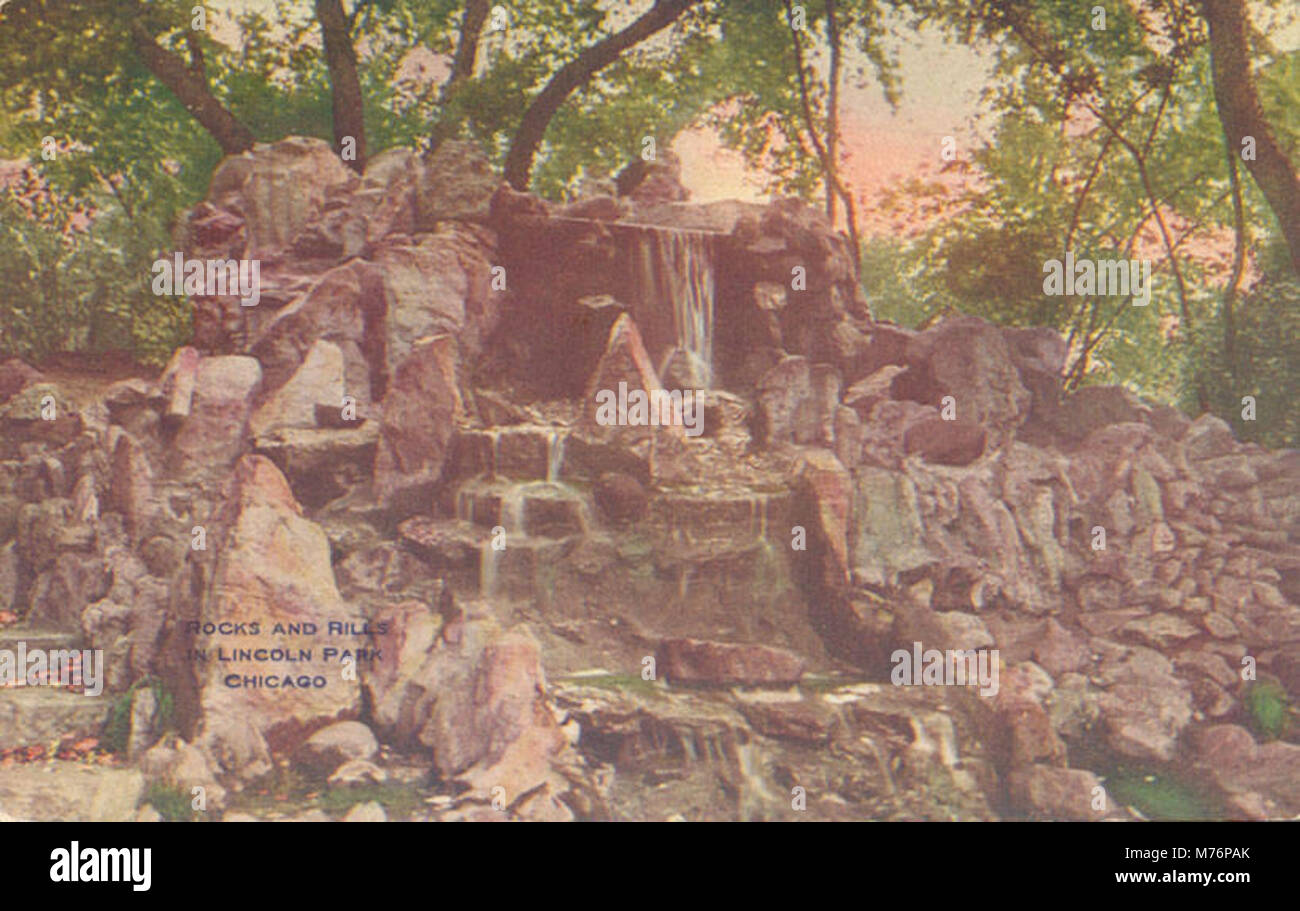 Rocks and rills in Lincoln Park, Chicago, highlight the park’s natural ...