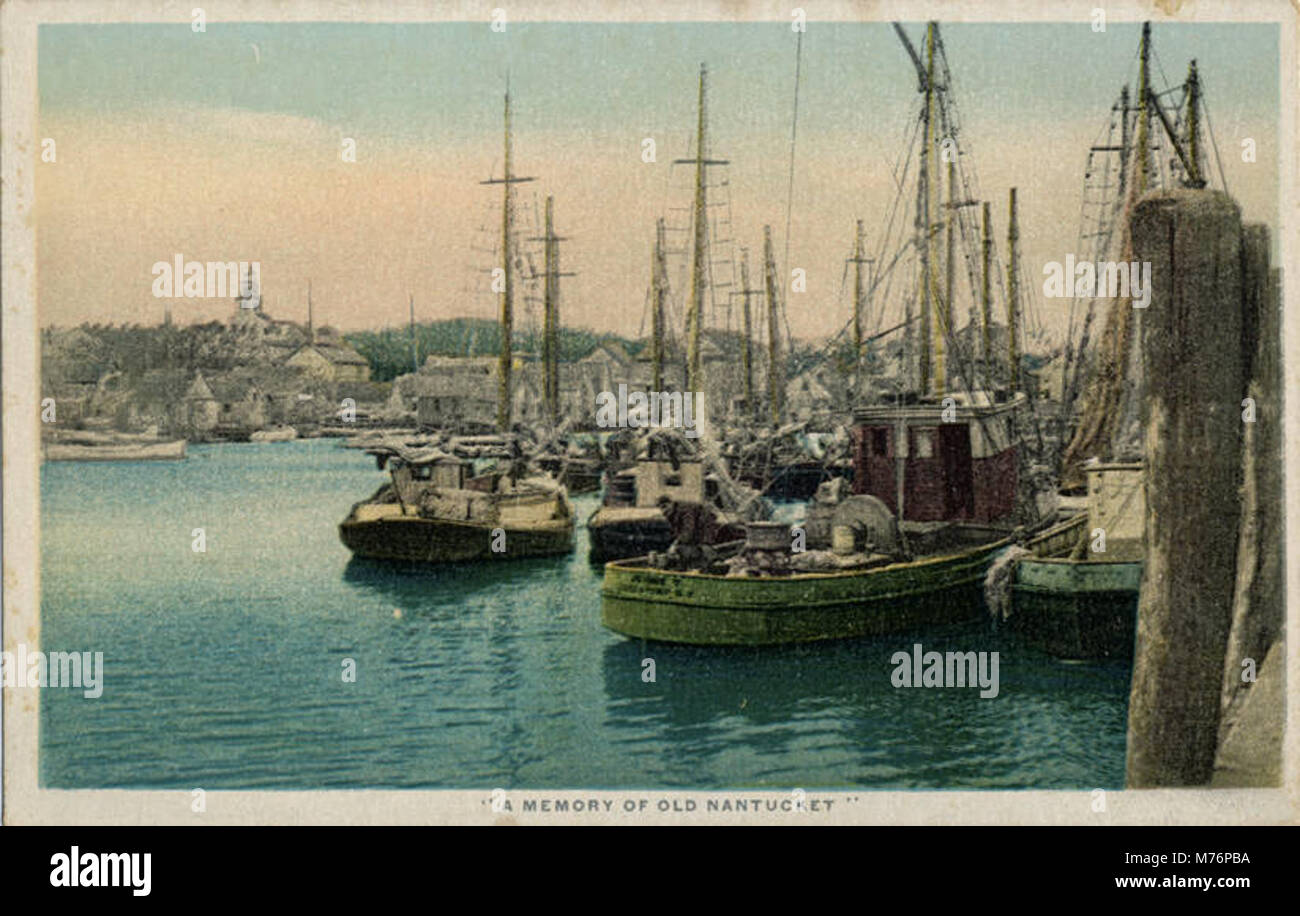 'A Memory of Old Nantucket' is a representation of Nantucket’s ...